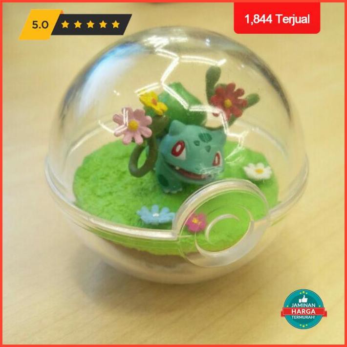Jual Action Figure Pokemon Terrarium Bulbasaur Terarium Pokemon Asia Pokeball Happy Meal Premium ...