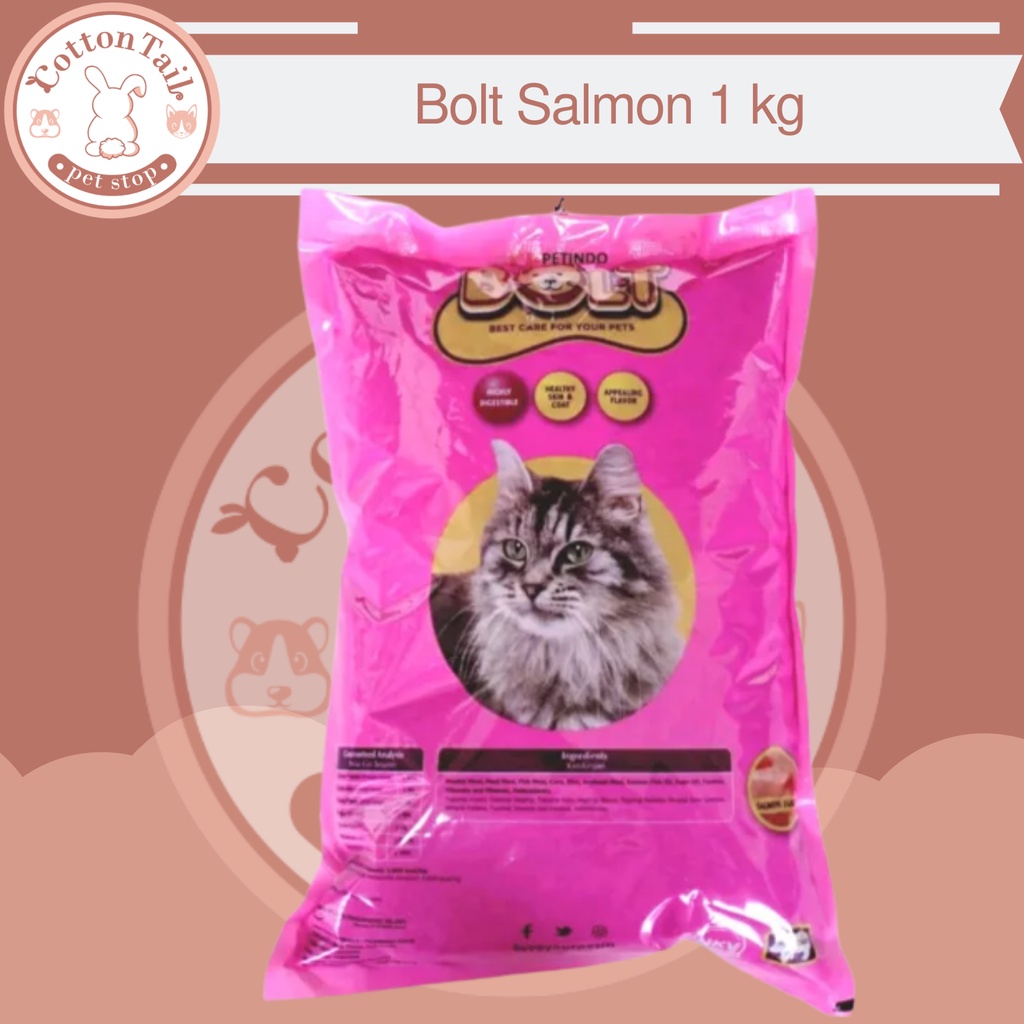 Jual Bolt Makanan Kucing Bolt Salmon / Cat Food / Bolt Salmon Repack ...
