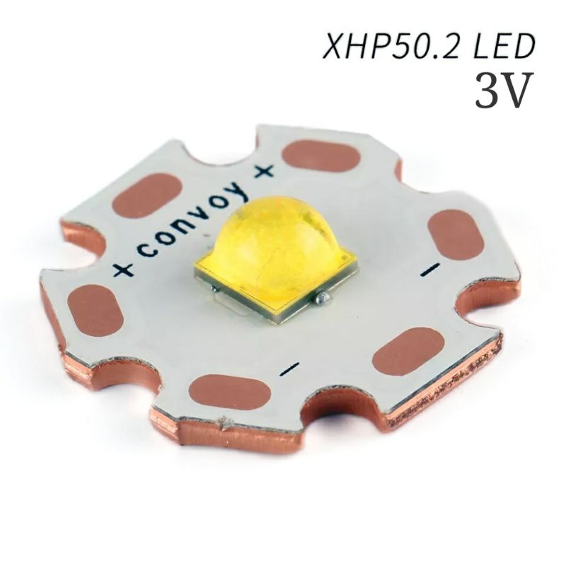 Jual CREE LED XHP50.2 XHP50B 3V 20MM PUTIH TEMBAGA DTP COPPER MCPCB ...