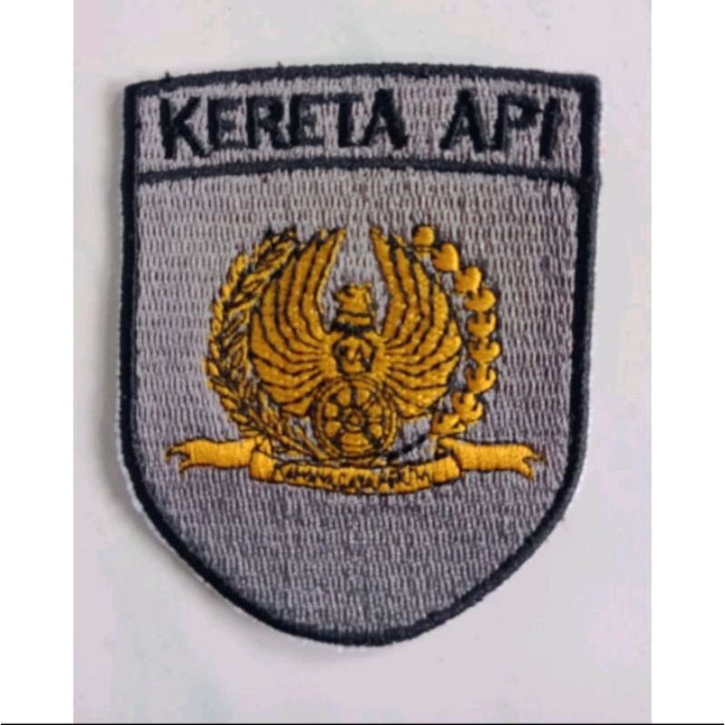 Jual BORDIR EMBLEM BAJU DINAS PT KAI BAGIAN LENGAN (WAHANA/ WDP ...