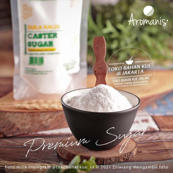 Jual Aromanis CASTER Sugar Cane 1kg Repack Gula Super Halus Castor ...