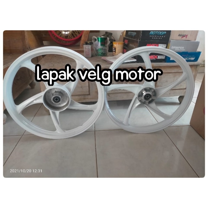 Jual velg racing supra x lama,supra fit lama uk 160/185x17 | Shopee ...