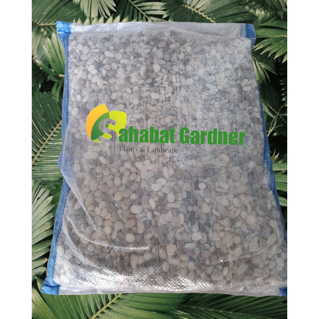 Jual batu pancawarna 1 karung - batu koral panca warna 8 kg | Shopee Indonesia