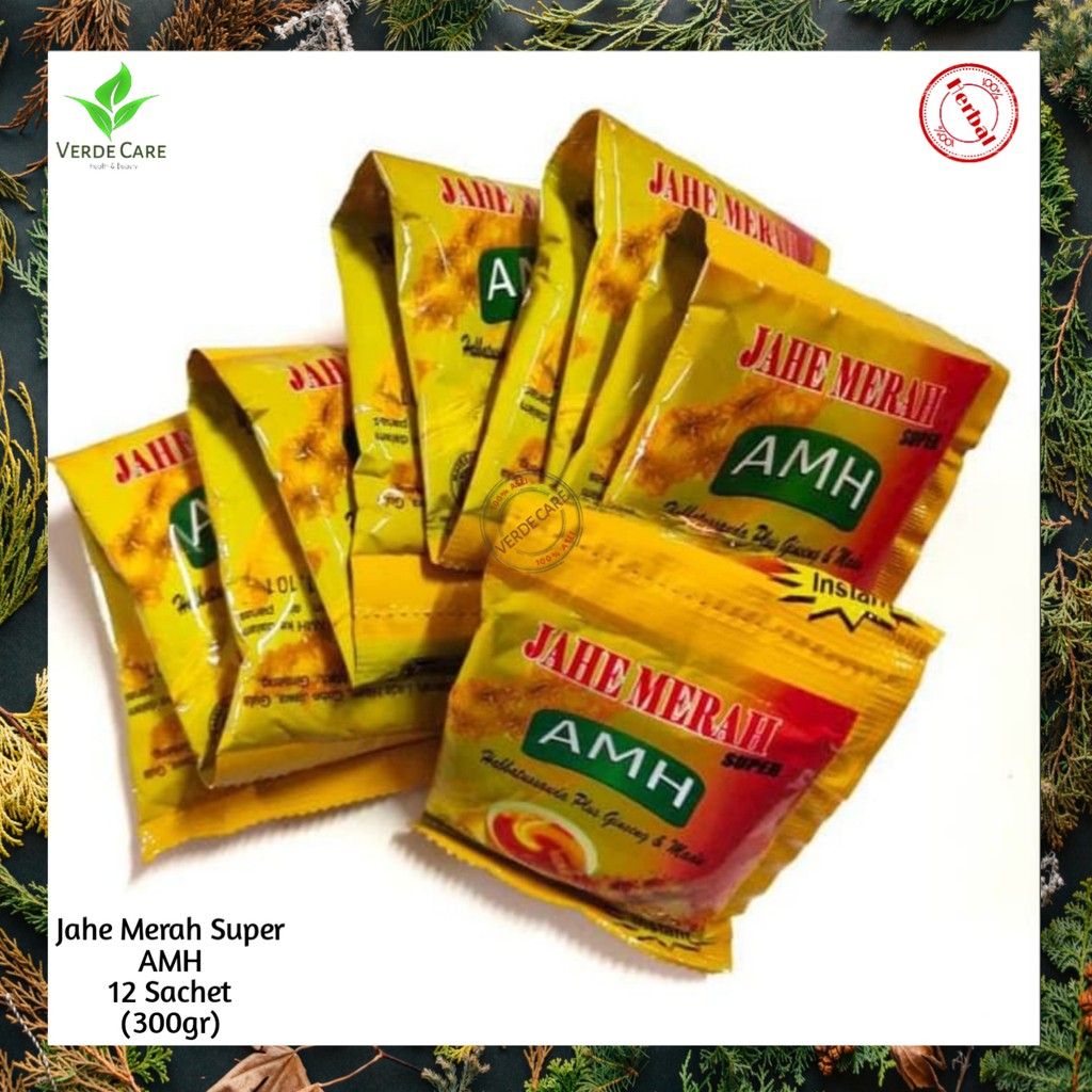 Jual VERDE CARE| JAHE MERAH SUPER AMANAH |JAHE MERAH SACHET | JAHE ...