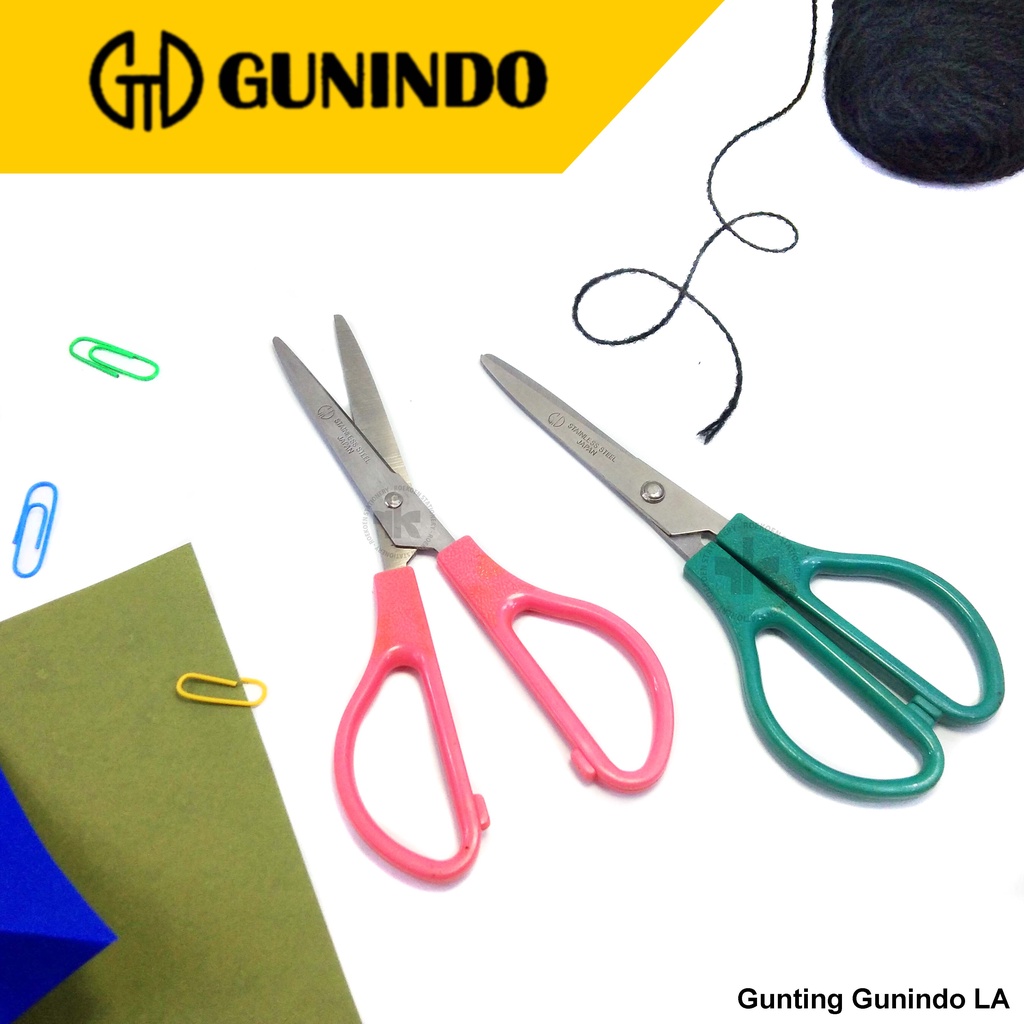 Jual Gunindo BEST Gunting Tanggung Stainless Steel Japan LA | Shopee ...