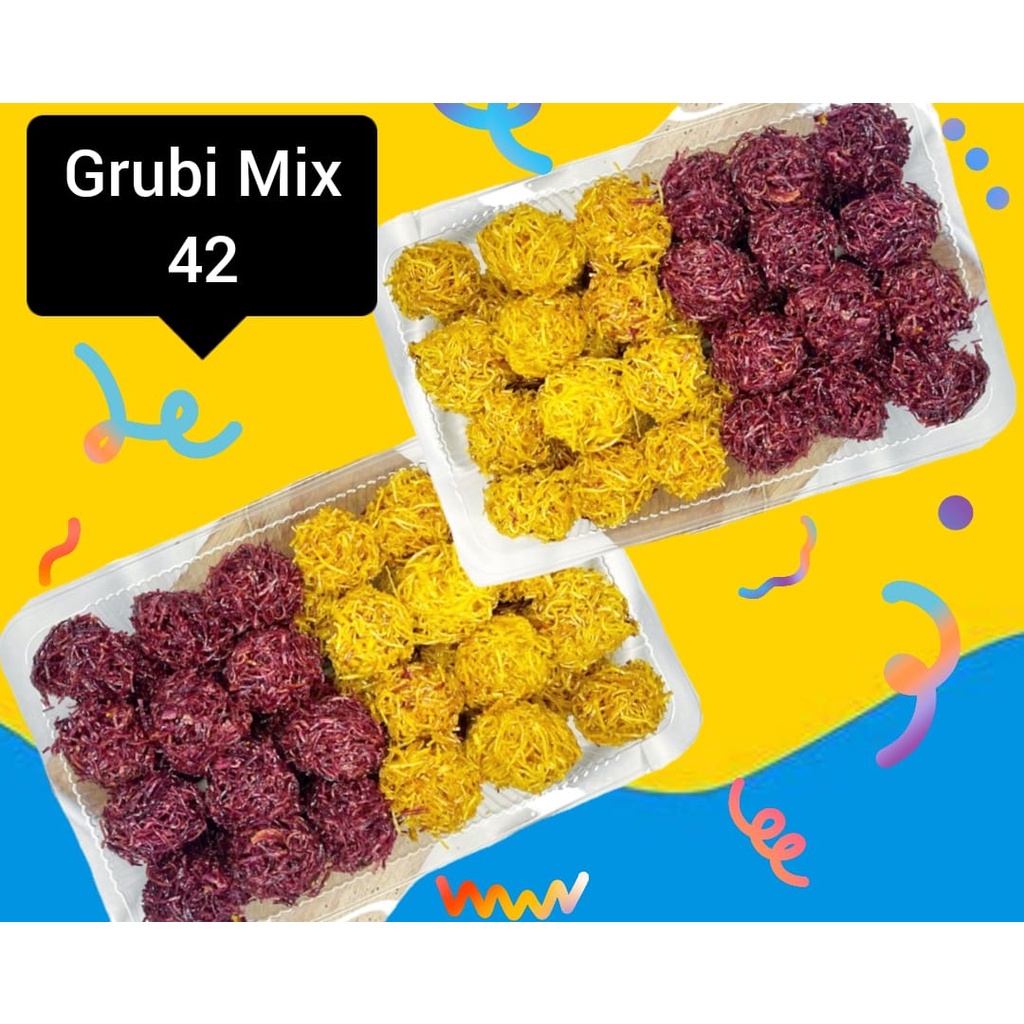 Jual Snack Grubi Kremes Mix Isi 42 | Shopee Indonesia