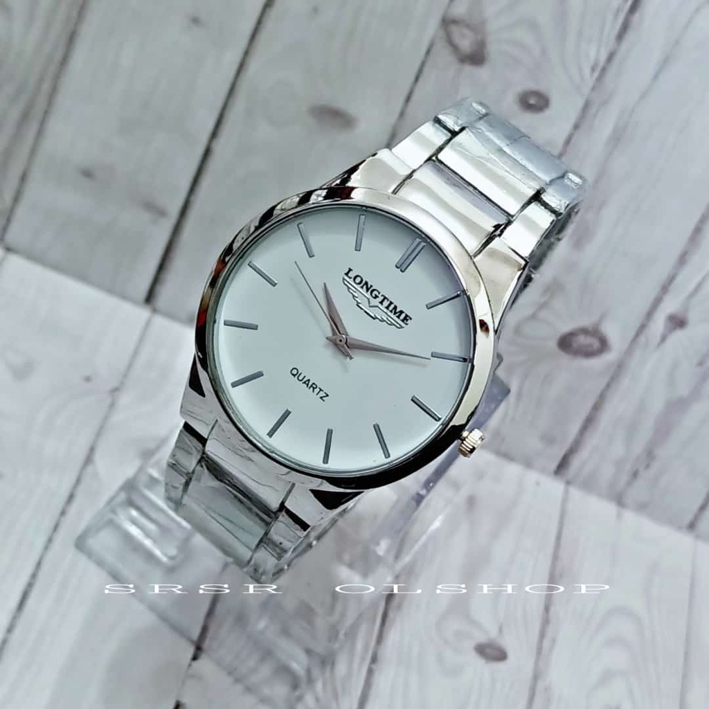Jual JAM TANGAN PRIA LONGTIME STAINLES TELL | Shopee Indonesia