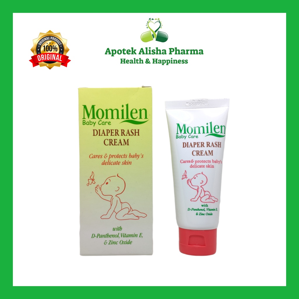 Jual Momilen Baby Care Diapers Rash Cream 30gr 15gr Krim Ruam Popok ...