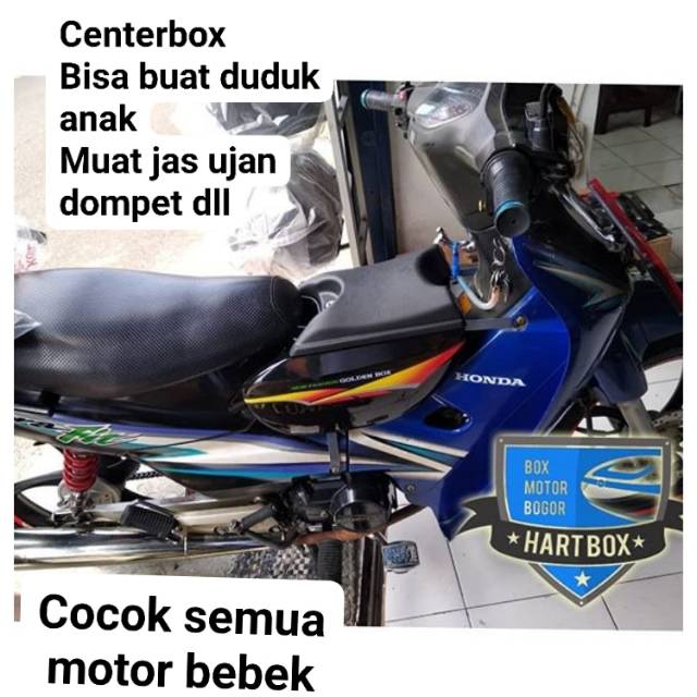 Jual Centerbox Dudukan Anak motor Bebek Box tengah Motor Honda Supra ...