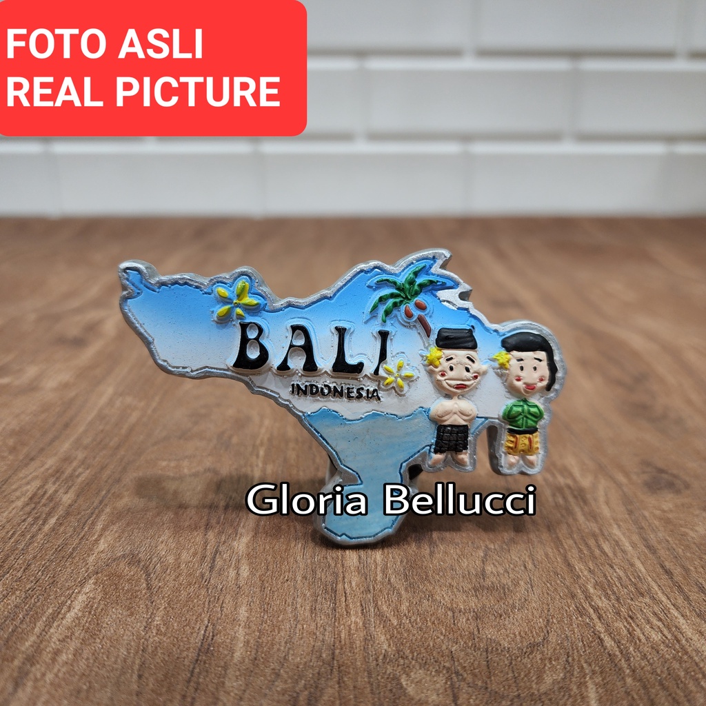 Jual Souvenir bali tempelan fridge magnet kulkas denpasar indonesia ...