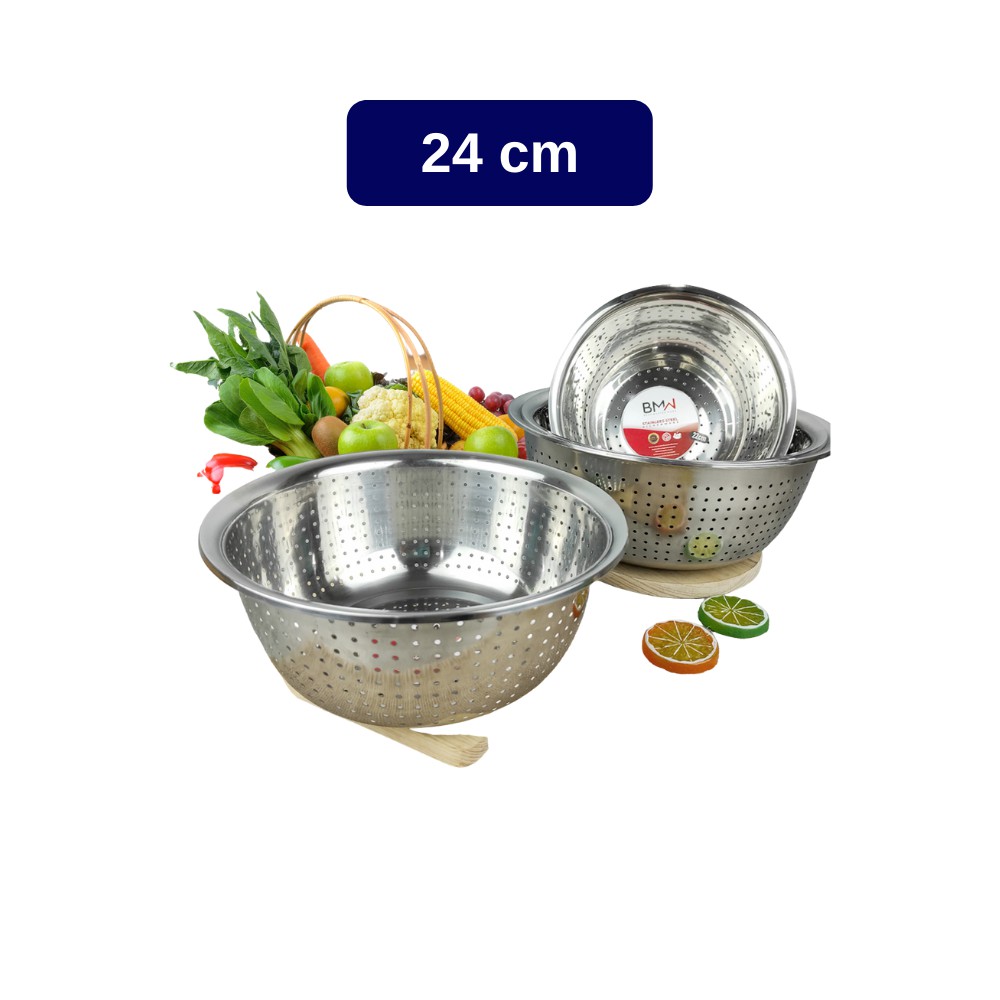 Jual BMW Kitchen Ware Baskom / Fruit Strainer 24cm | Shopee Indonesia