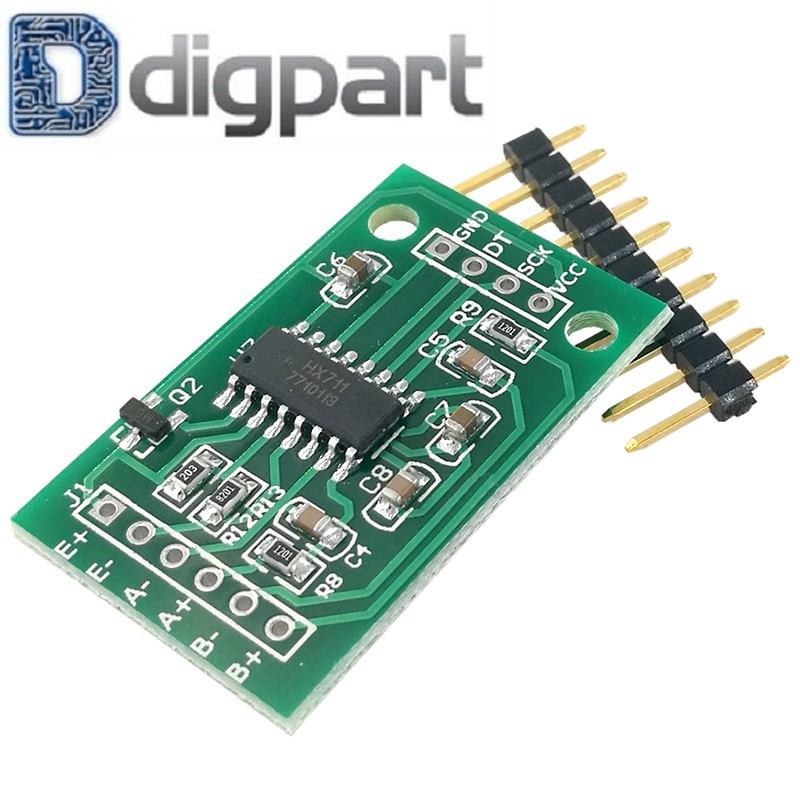 Jual Sensor Tekanan Angin Ban Dual Channel HX711 Modul Presisi 24-bit ...