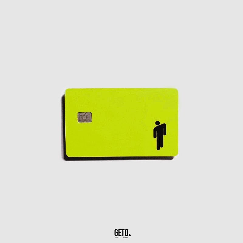 Jual Stiker Sticker Skin Kartu Atm Billie E Logo | GETOCARD GETO CARDS ...