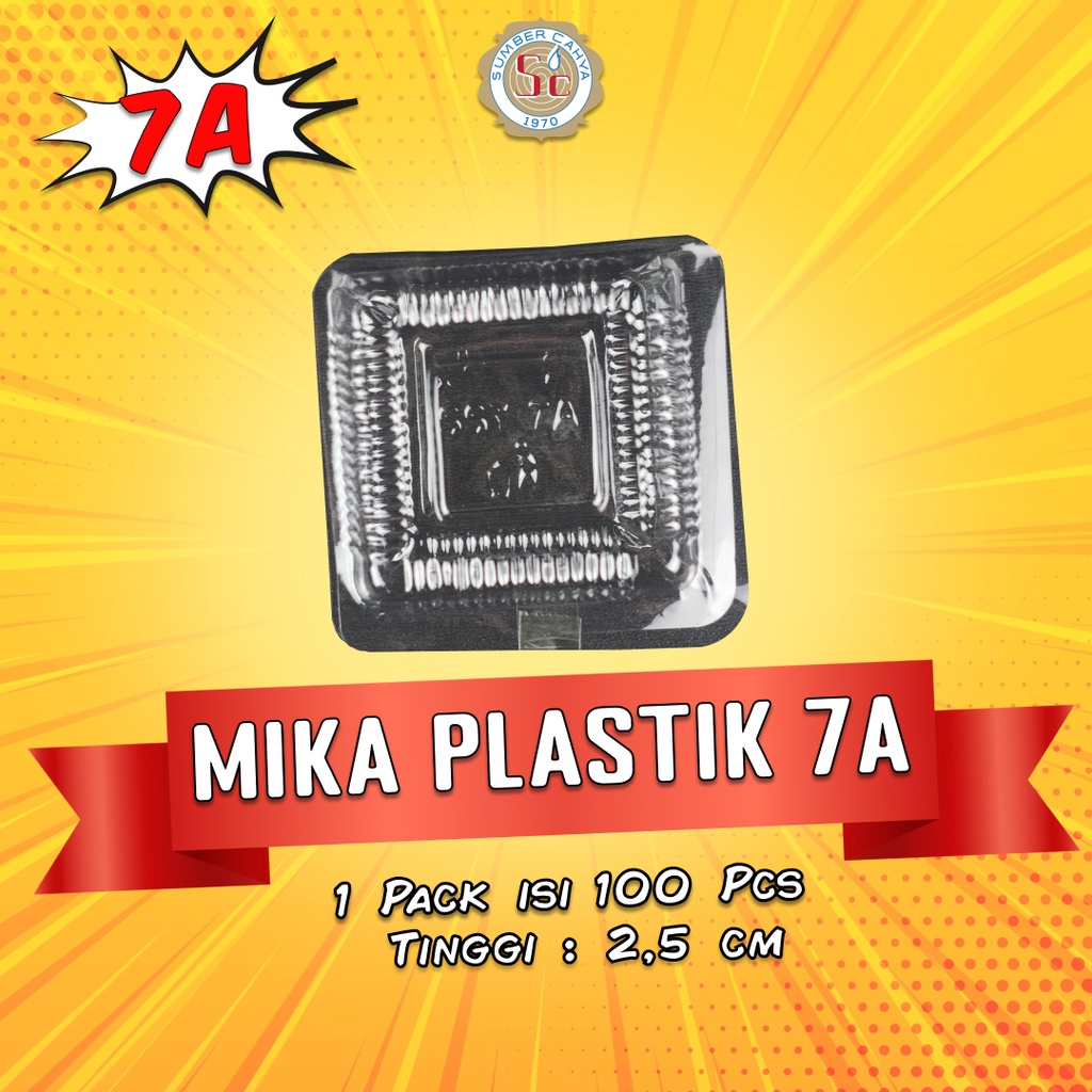 Jual Mika Plastik Kue Ukuran 7A isi 100 pcs Food Grade | Shopee Indonesia