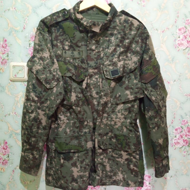 Jual South Korean Army Digital Camo Parka Jacket | Shopee Indonesia