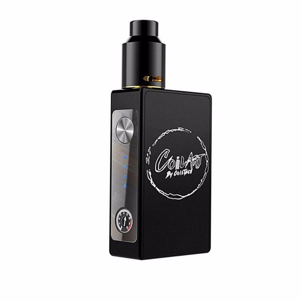 Jual Coilart Mage Box Mod Tricker Kit 250W BLACK Authentic | Shopee ...
