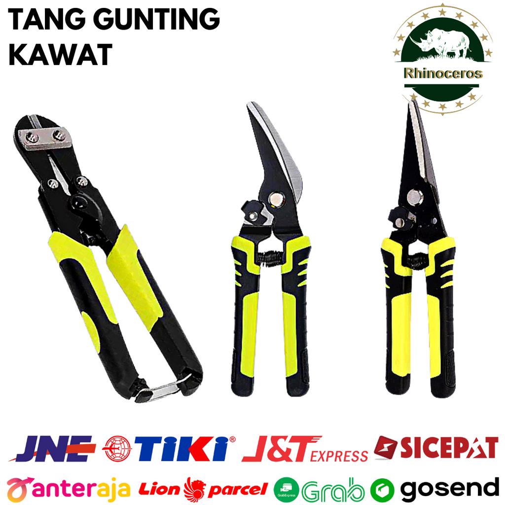 Jual Tang Gunting Kawat Besi Kabel Pemotong Baja Bolt Cutter 8 Inch ...