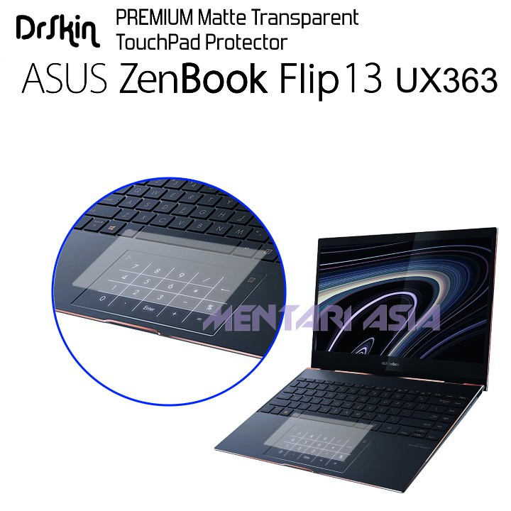 Jual Touchpad Protector ASUS ZenBook Flip 13 UX363 - DrSkin Matte ...