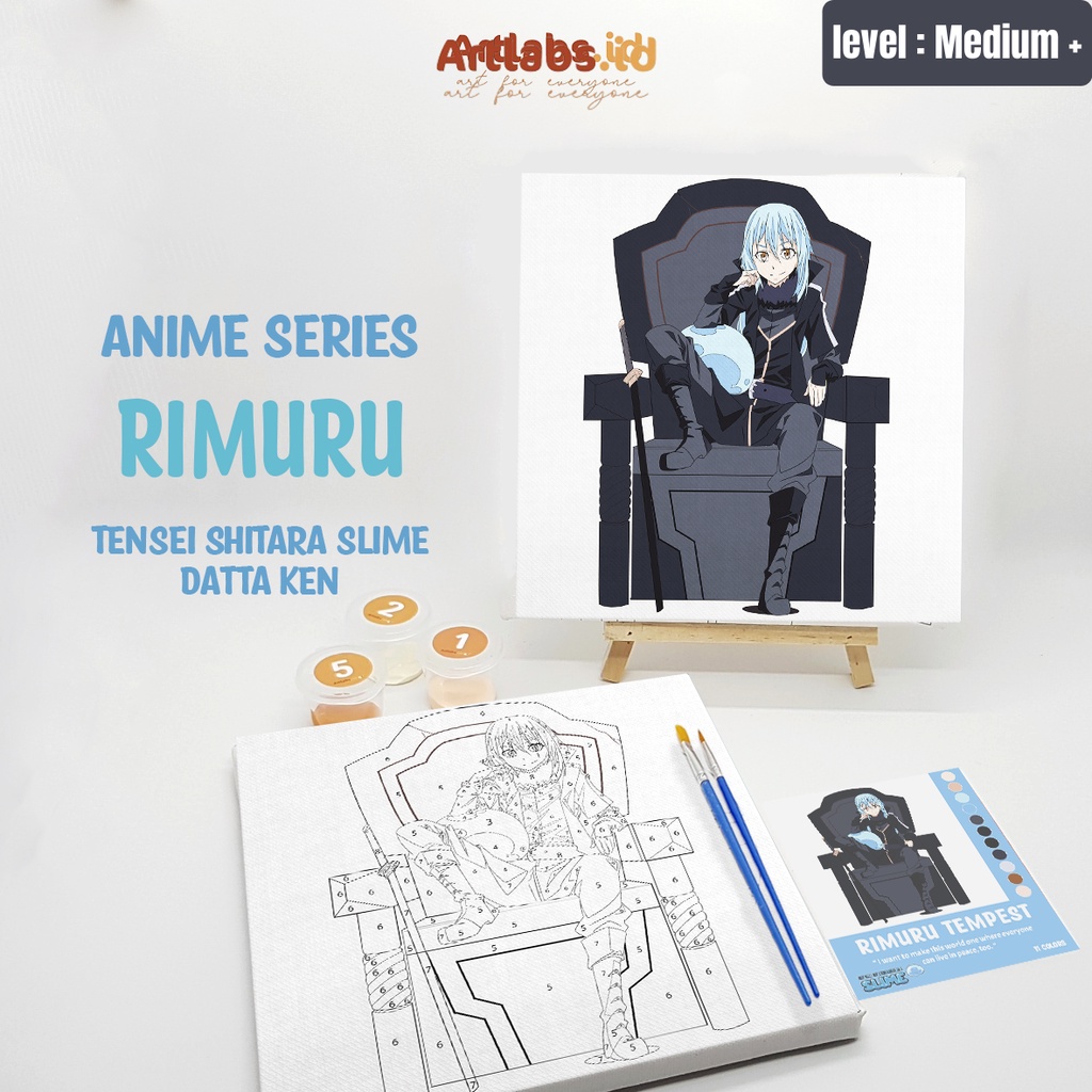 Jual RIMURU TEMPEST - Paint By Number 11 Color [Anime Series] | Artlabs ...