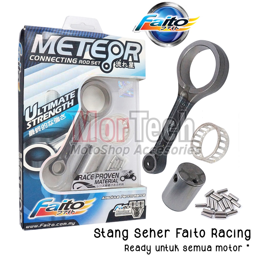 Jual Stang Seher Stang Piston Faito Connecting Con Rod Racing Original ...