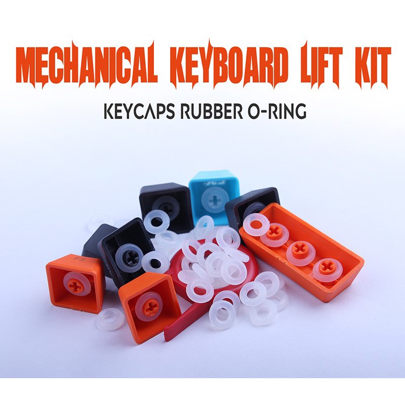 Jual Dampernes O Ring Keycaps ABS PBT RUBBER Mechanical Keyboard ...