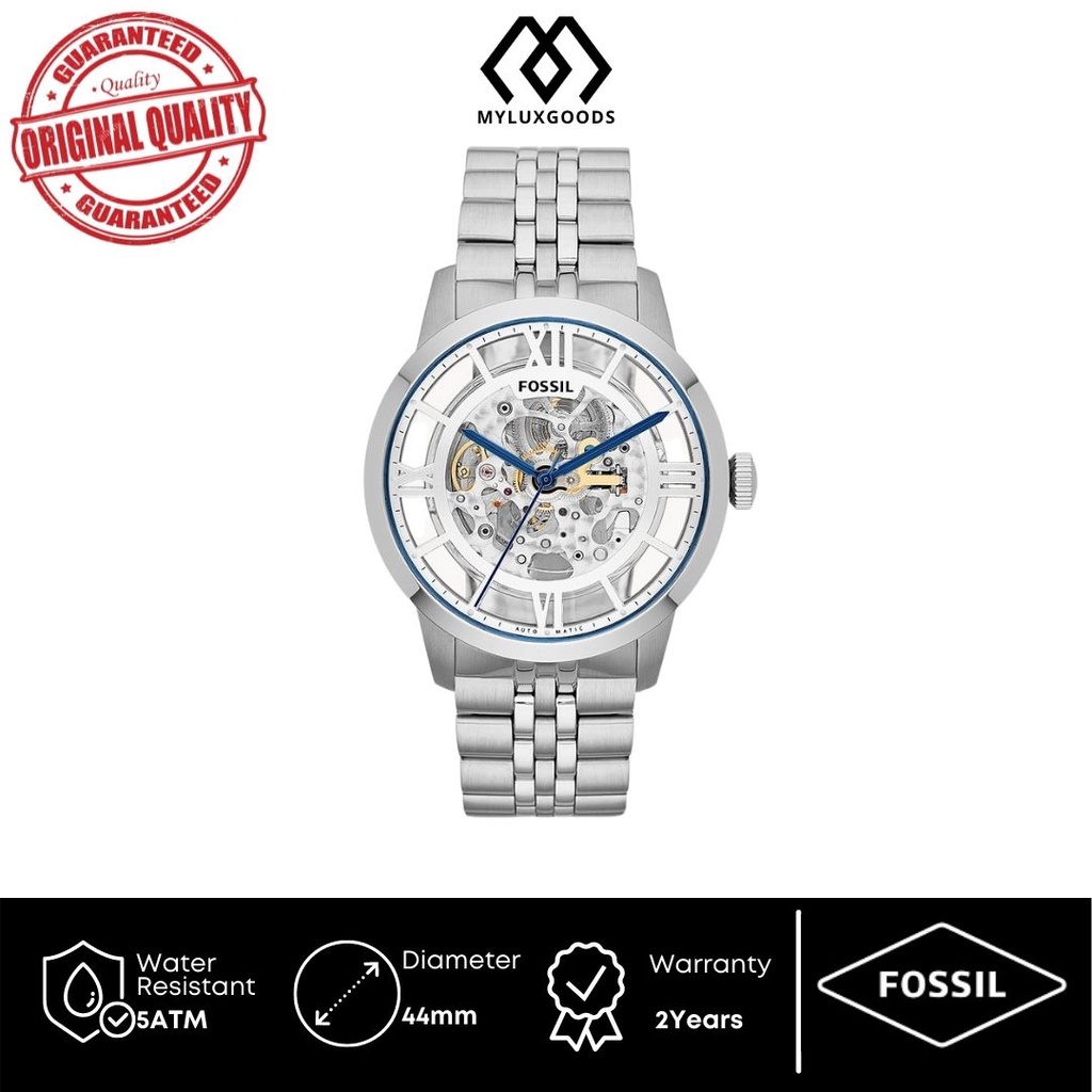 Jual JAM TANGAN PRIA AUTOAMATIC ME3044 SILVER 44mm ORIGINAL | Shopee ...