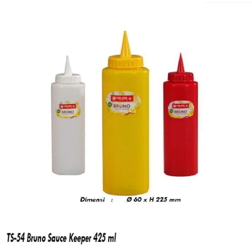 Jual Bruno Sauce Keeper 425ml TS-54 Lion Star Tempat Kecap Botol ...