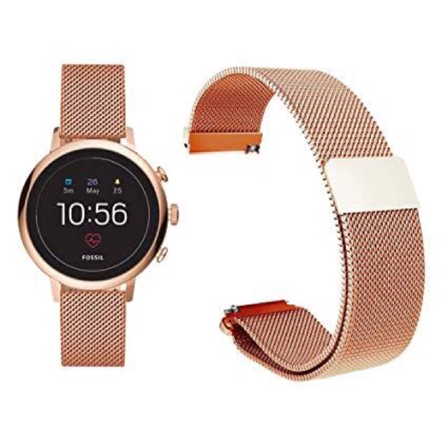 Jual smartwatch rose gold mesh gen 4 FTW6031 | Shopee Indonesia