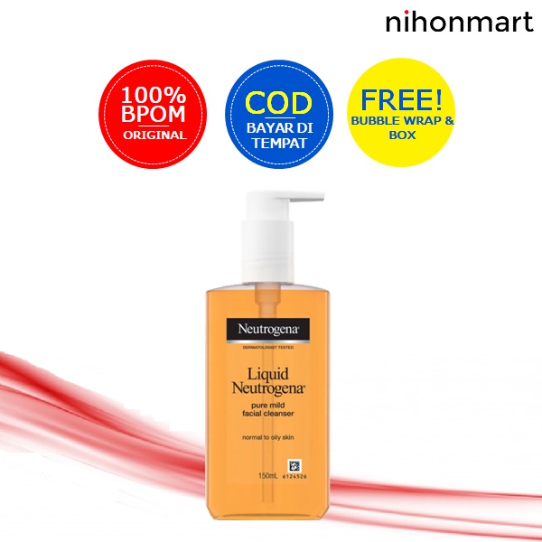 Jual Neutrogena Liquid Pure Mild Facial Cleanser 150ml | Shopee Indonesia