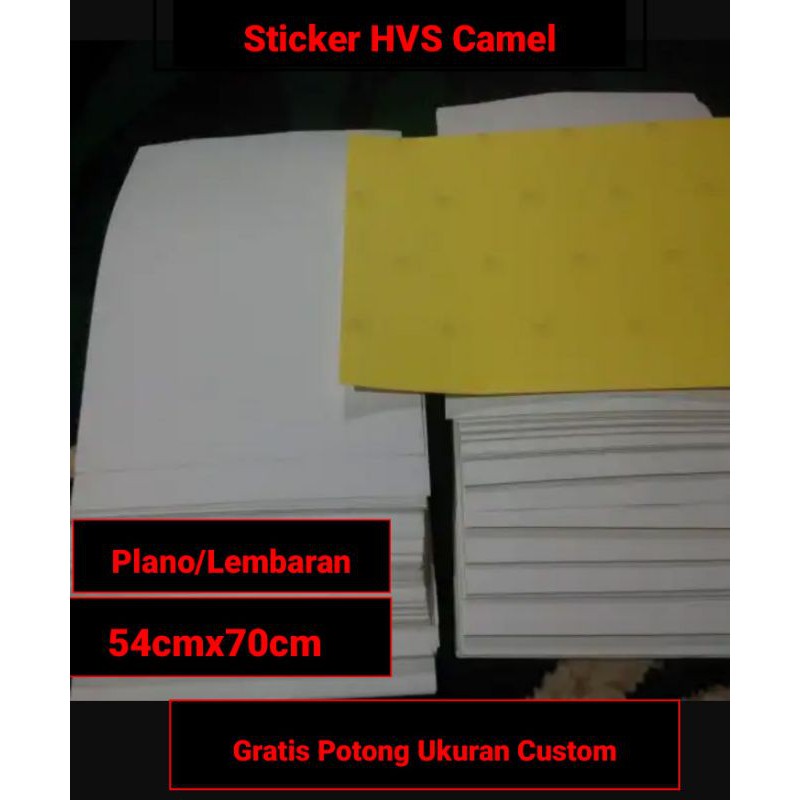 Jual Stiker HVS Camel Plano 54cm x 70cm | Shopee Indonesia