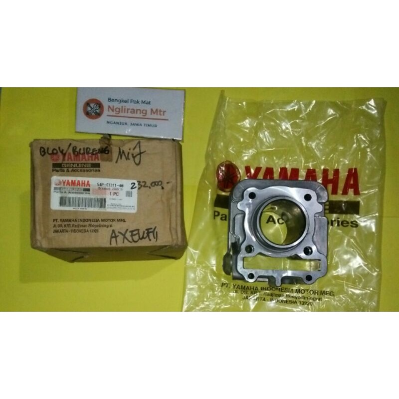 Jual blok bureng Yamaha Mio J Soul GT 115 original kode part 45P E1311 ...
