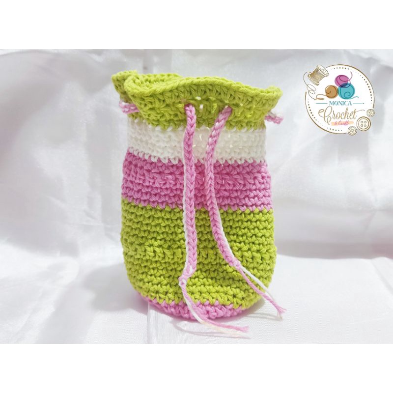 Jual Pouch Rajut Mini Crochet Imut Serbaguna | Shopee Indonesia