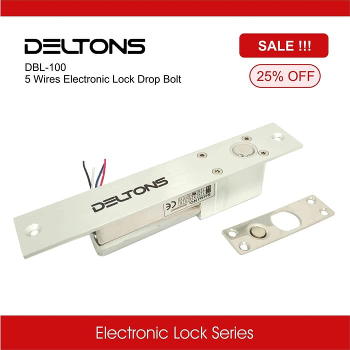 Jual Electric Lock Drop Bolt - Dead Bolt Lock Access Control | Shopee ...