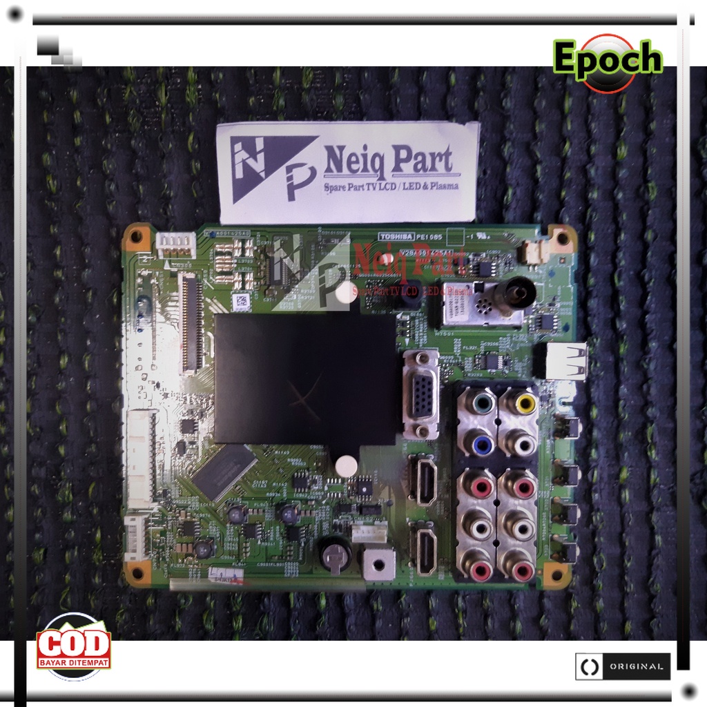 Jual Mb Mobo Mainboard TV Toshiba 32PB201EJ - Mpeg Micom Modul PCB Motherboard Model Tipe TV ...
