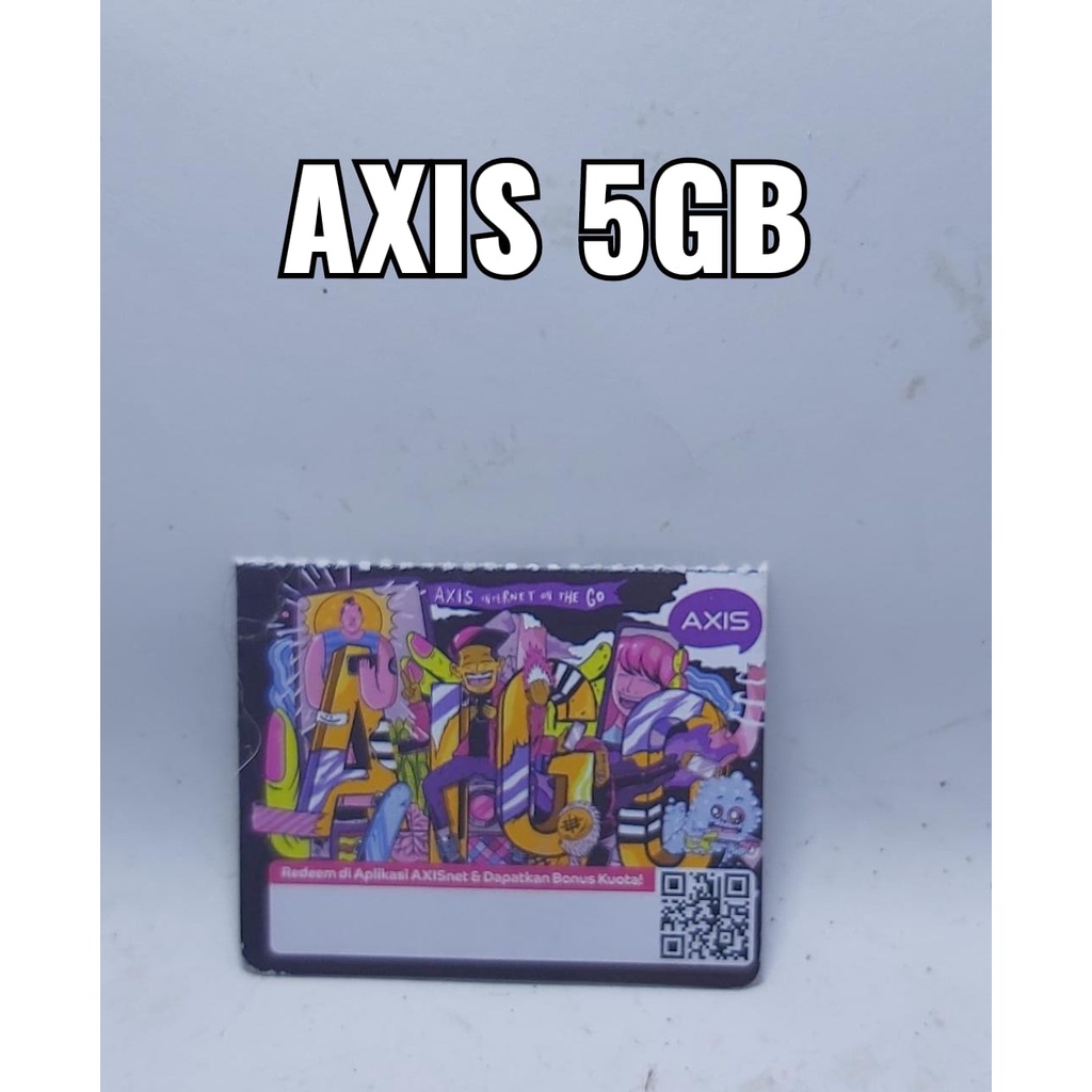 Jual Voucher Axis 5 GB (total 9Gb) | Shopee Indonesia