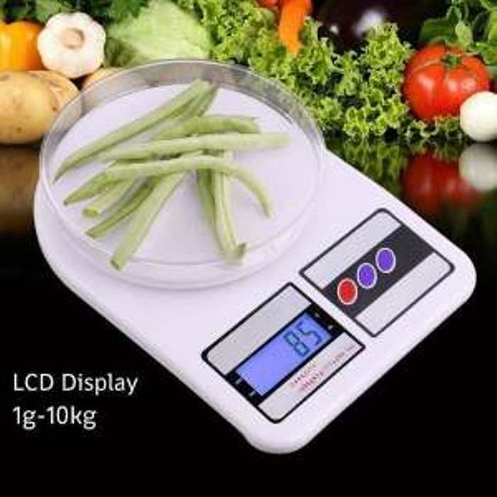 Jual Alat Timbang Timbangan Dapur Berat Display Angka Digital 10 KG ...