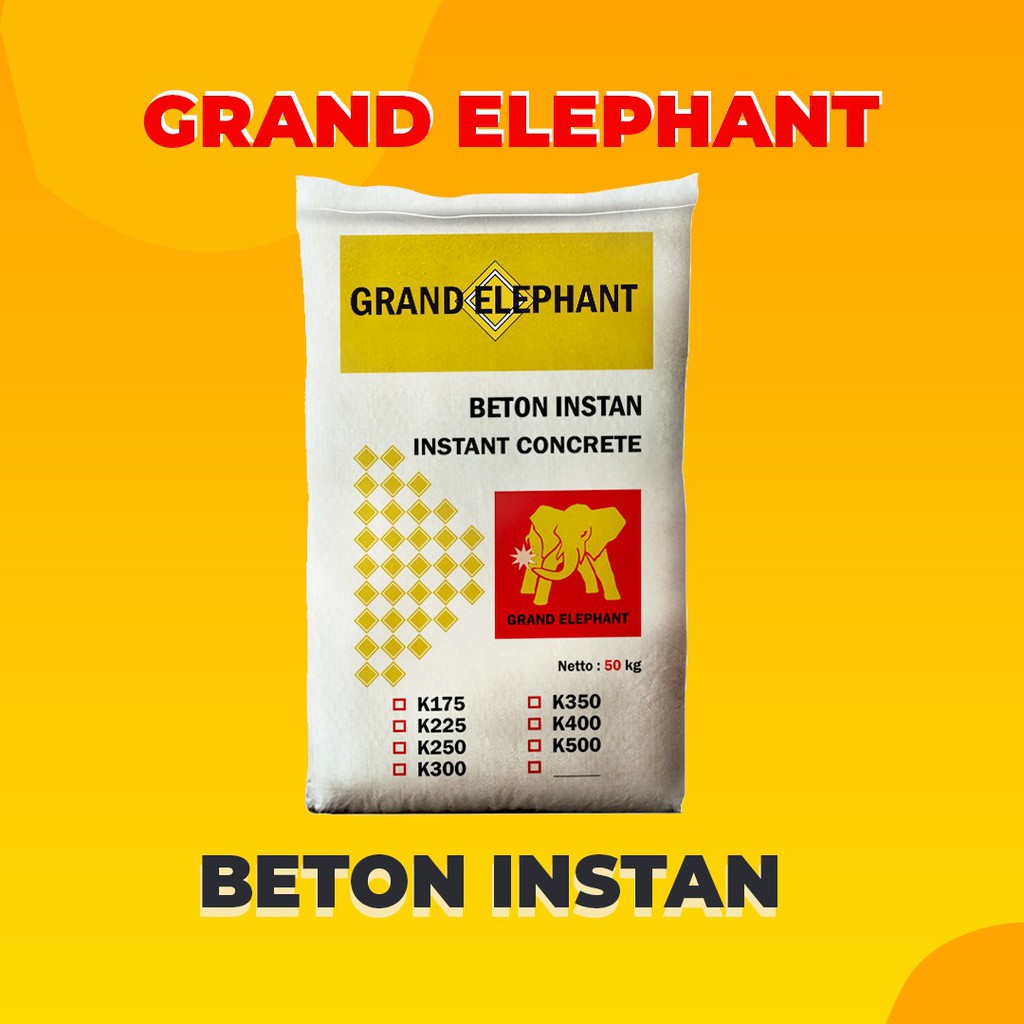 Jual Beton Instant Grand Elephant | Shopee Indonesia