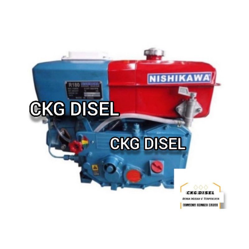 Jual Mesin Penggerak Diesel Engine Nishikawa R180 8HP | Shopee Indonesia