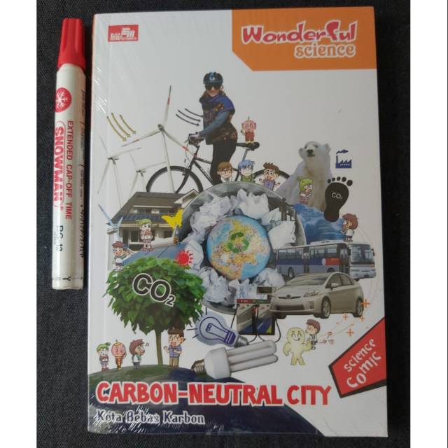 Jual Buku komik wonderful science carbon neutral city, kota bebas ...
