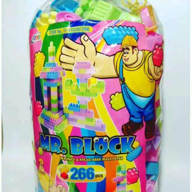 Jual Mainan blok lego besar isi 266 pcs | Shopee Indonesia