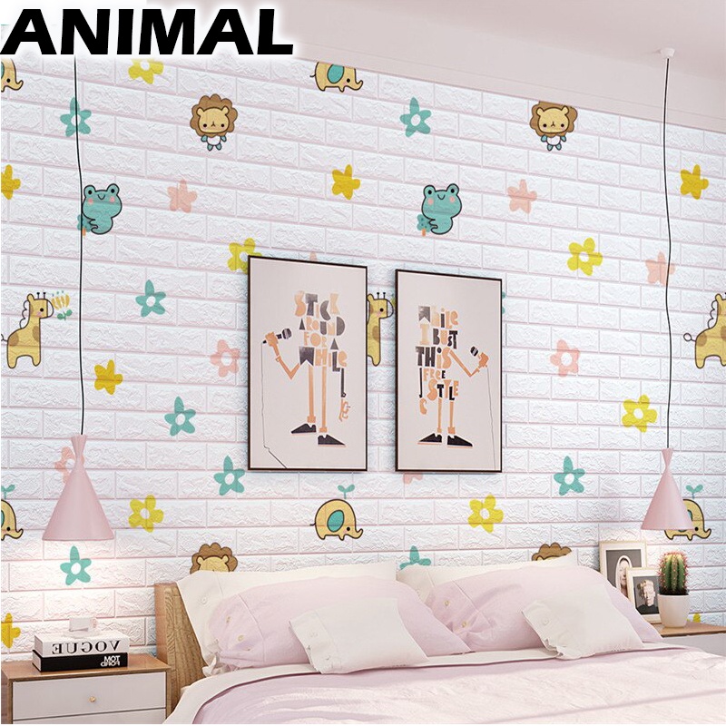 Jual GOJEK Wallpaper Foam 3D WOOD LIST SPONS KAYU LIST WPSBGS WALL ...