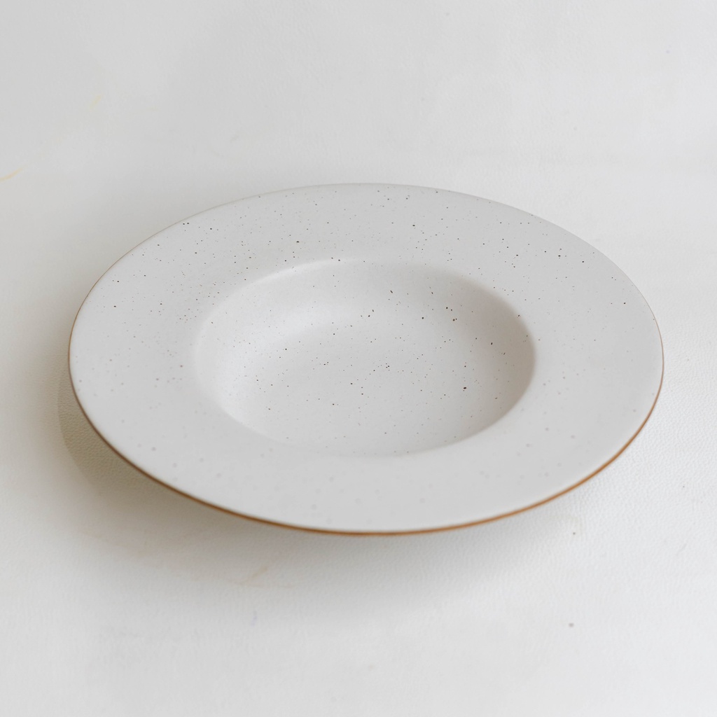 Jual Nuanza Piring Pasta Keramik Pasta Carica 25Cm / Pasta Plate White ...