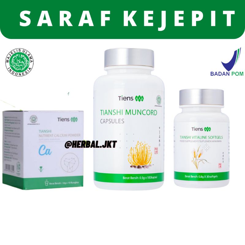 Jual Suplemen Saraf Kejepit Original | Obat Herbal Syaraf Kejepit ...