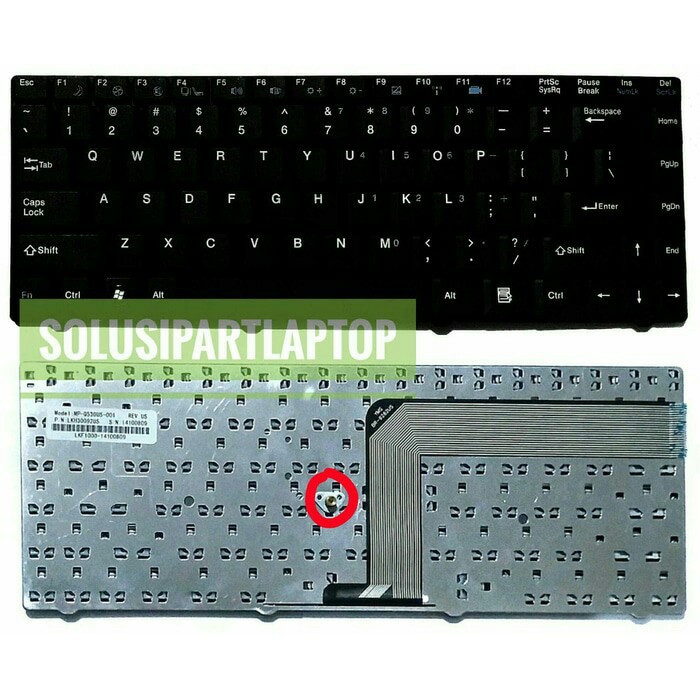 Jual KEYBOARD AXIOO MNV MNA MNG BLACK | Shopee Indonesia
