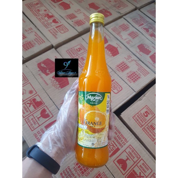 Jual Sirup Marjan Jeruk Squash 425ml | Shopee Indonesia