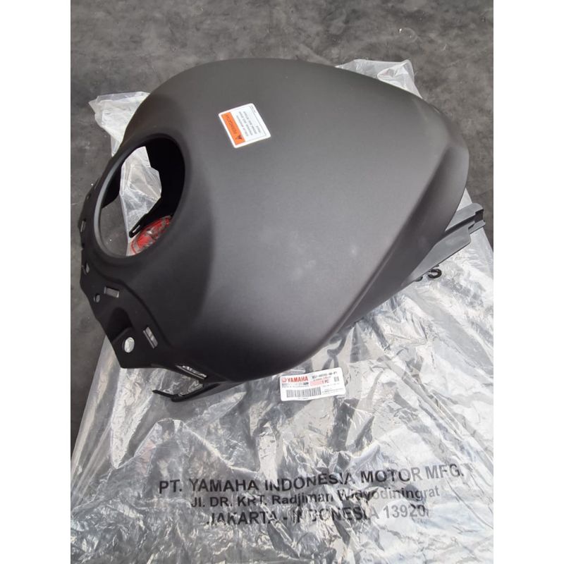 Jual Cover tangki Yamaha R25 V2 2019 USD original Hitam doff | Shopee ...