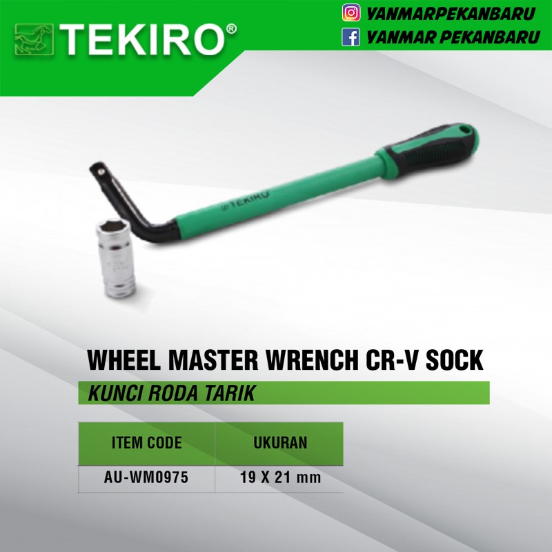 Jual TEKIRO WHEEL MASTER WRENCH CR-V SOCK / KUNCI RODA TARIK | Shopee ...