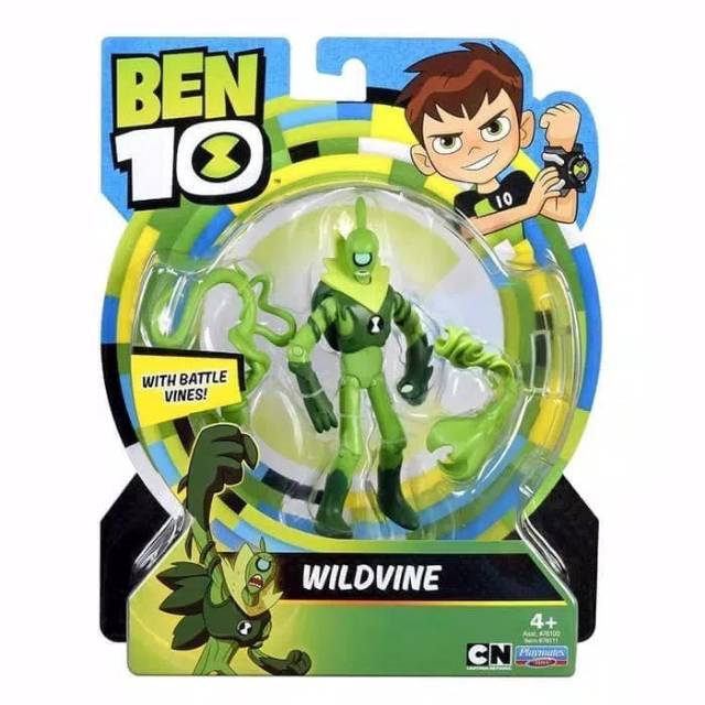 Jual Mainan Anak Ben 10 Wildvine Basic Action Figure | Shopee Indonesia