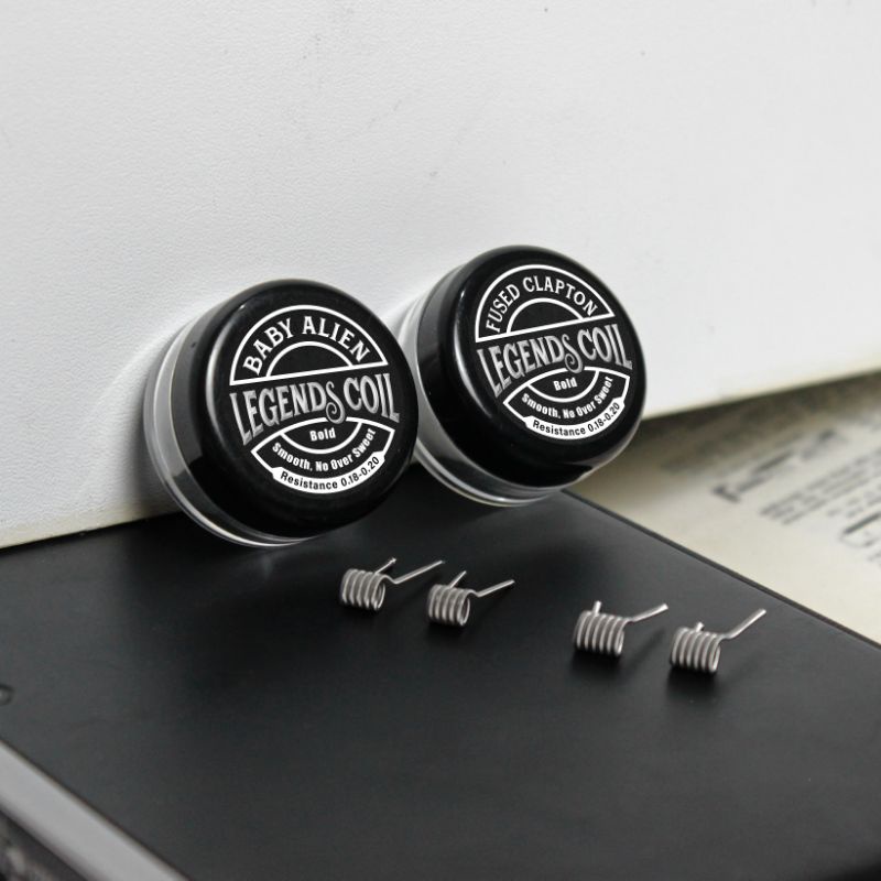 Jual COIL MLETEK BABY ALIEN FUSED CLAPTON 0.18 - 0.20 Ohm AUTHENTIC BY ...