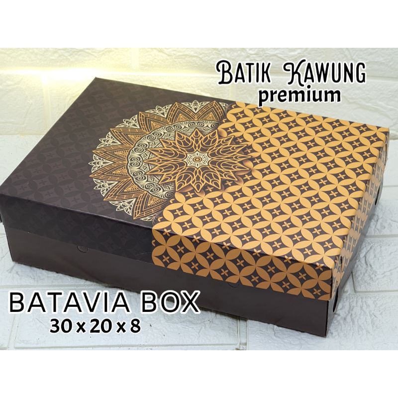 Jual Box catering premium serbaguna uk 30x20x8 pilih motif | Shopee ...